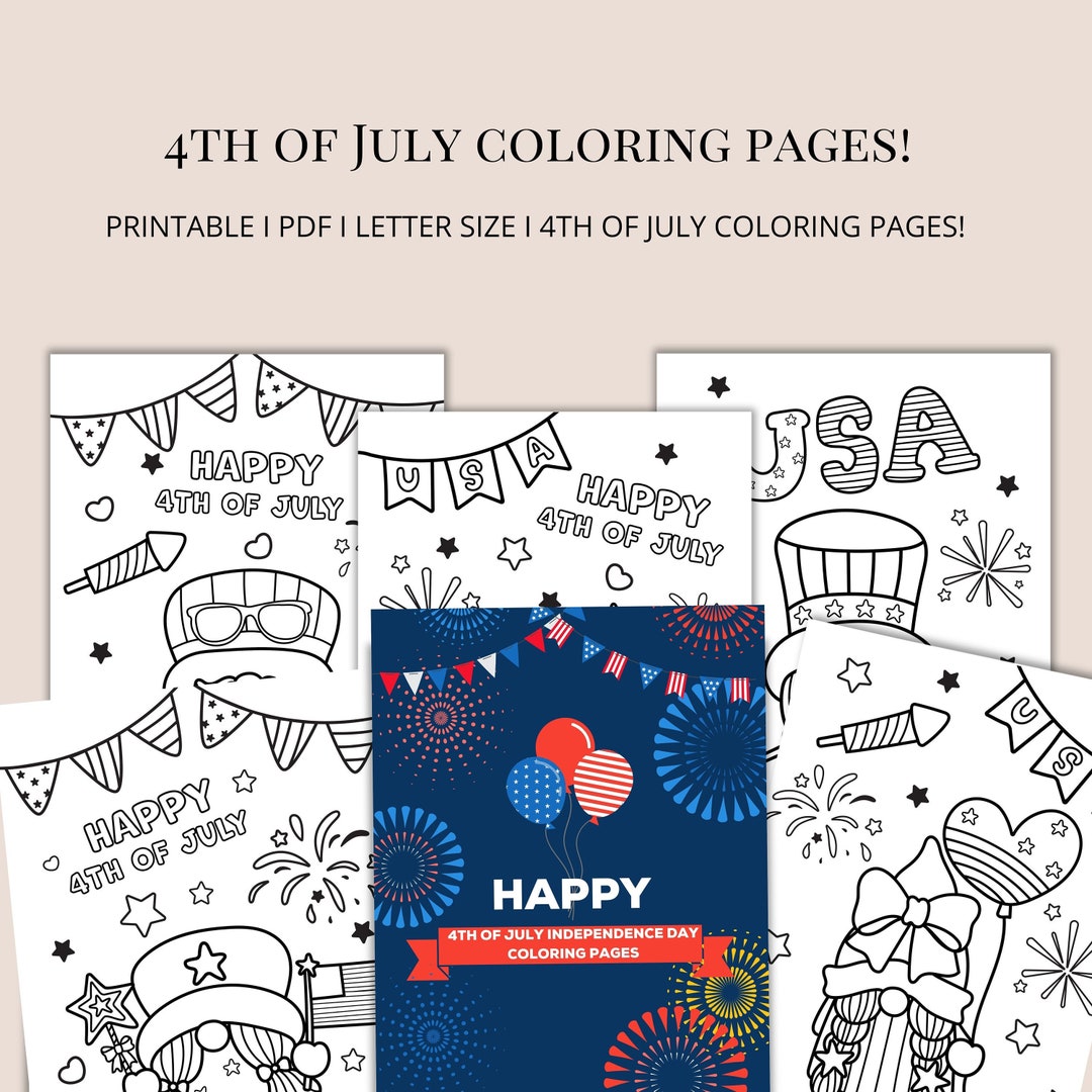 4th Of July Coloring Pages 4th Of July Coloring 8 Printable Etsy 4th-of-july-coloring-pages-4th-of-july-coloring-8-printable-etsy