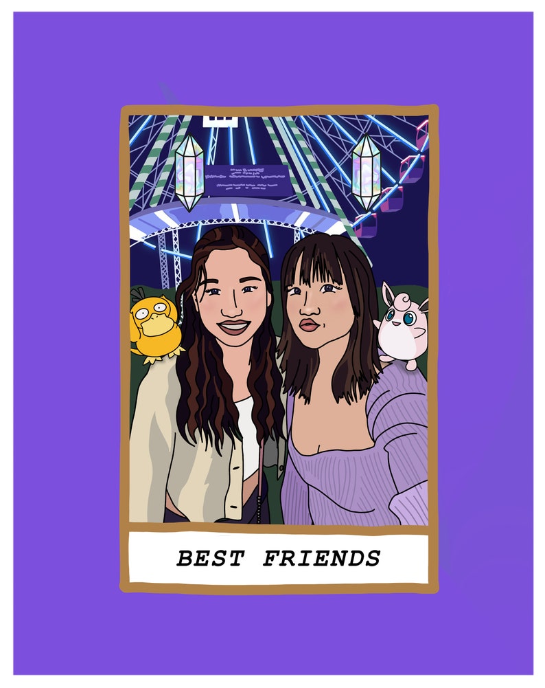 Custom Tarot Card Illustration - Etsy