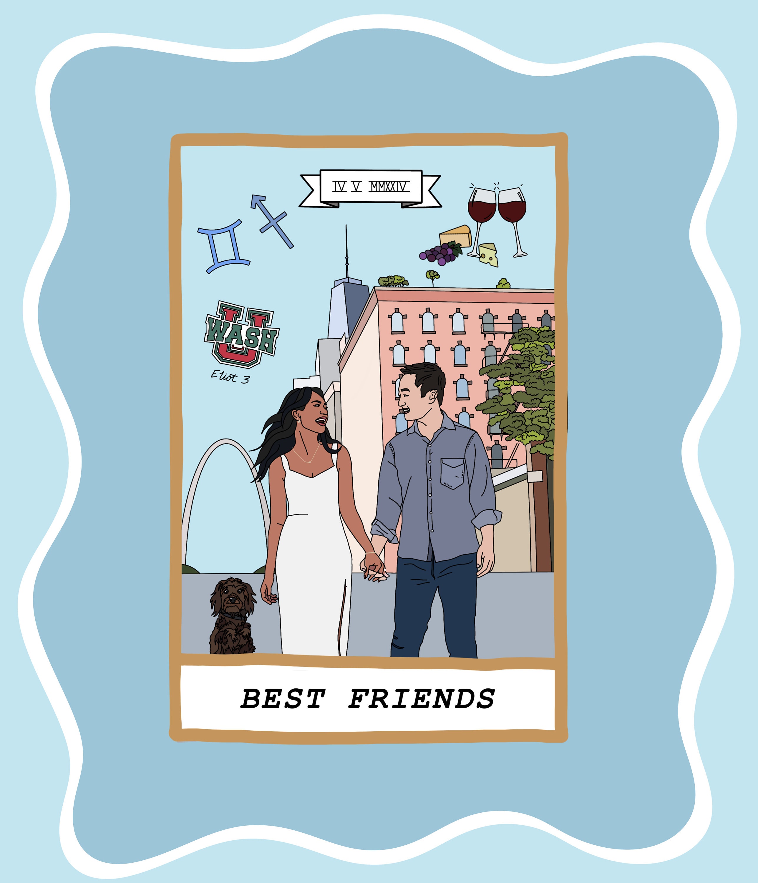 Custom Tarot Card Illustration - Etsy