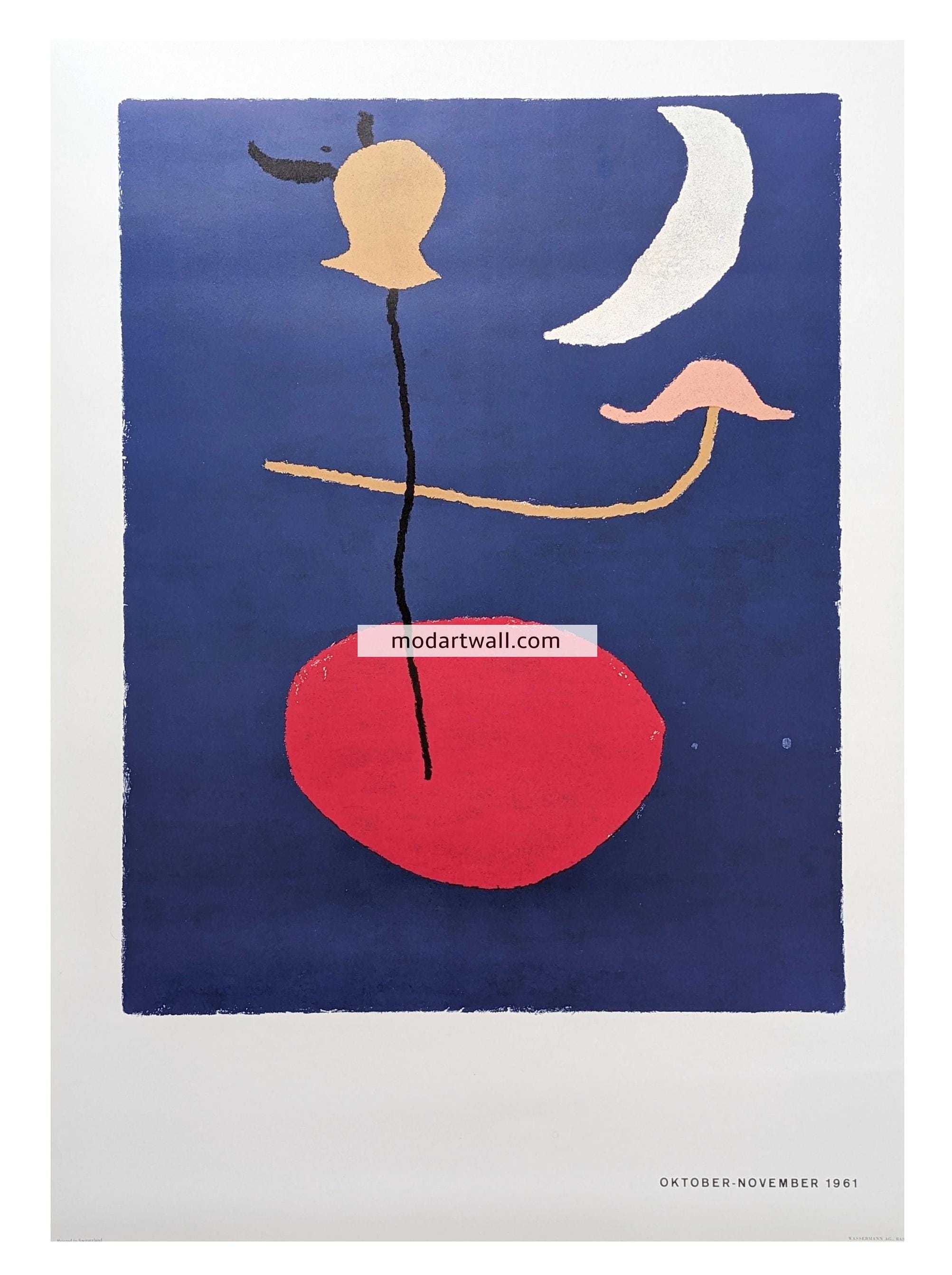 Joan Miro Original Vintage Poster Spanish Dancer Authentic Fine Art ...