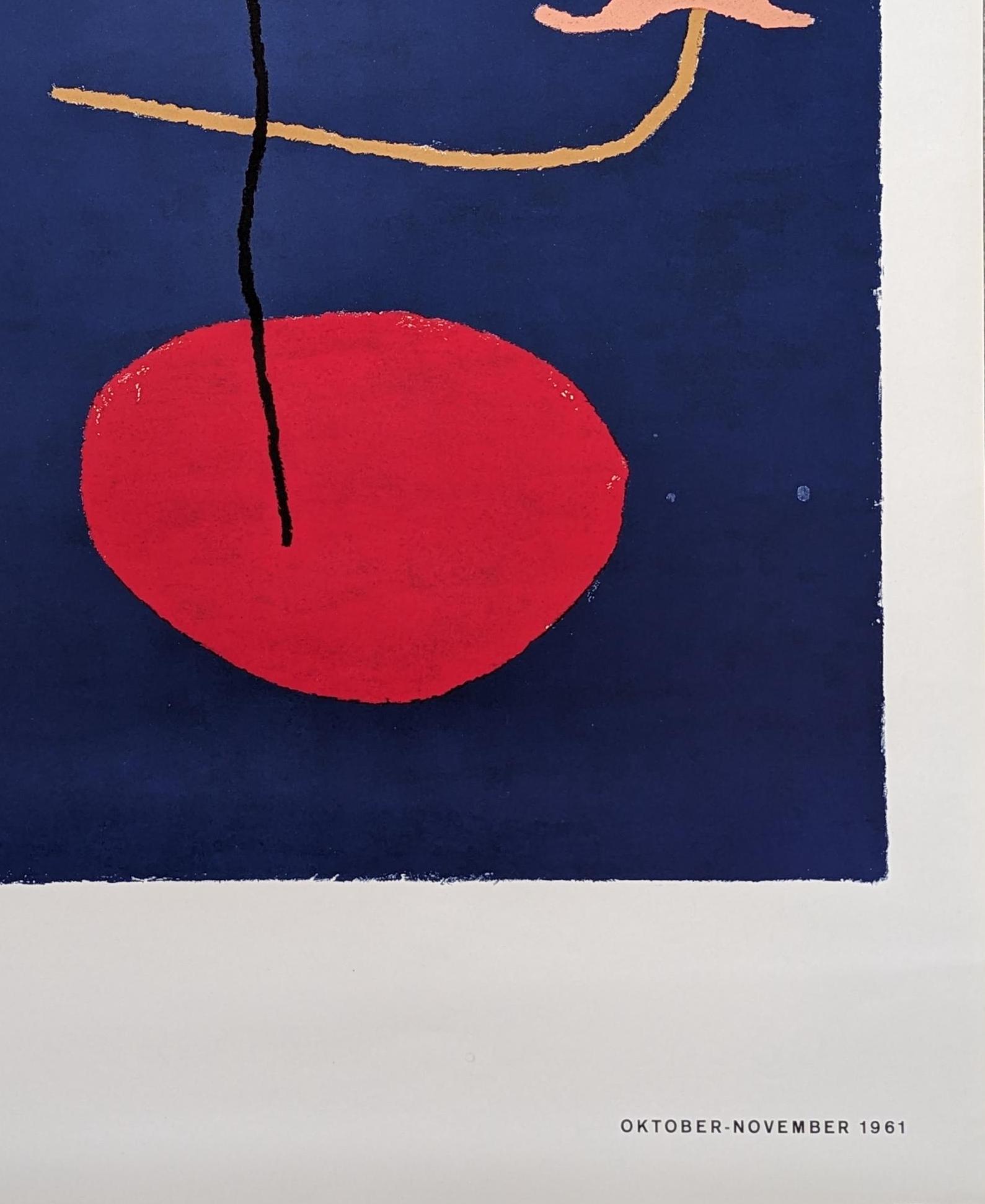 Joan Miro Original Vintage Poster Spanish Dancer Authentic Fine Art ...