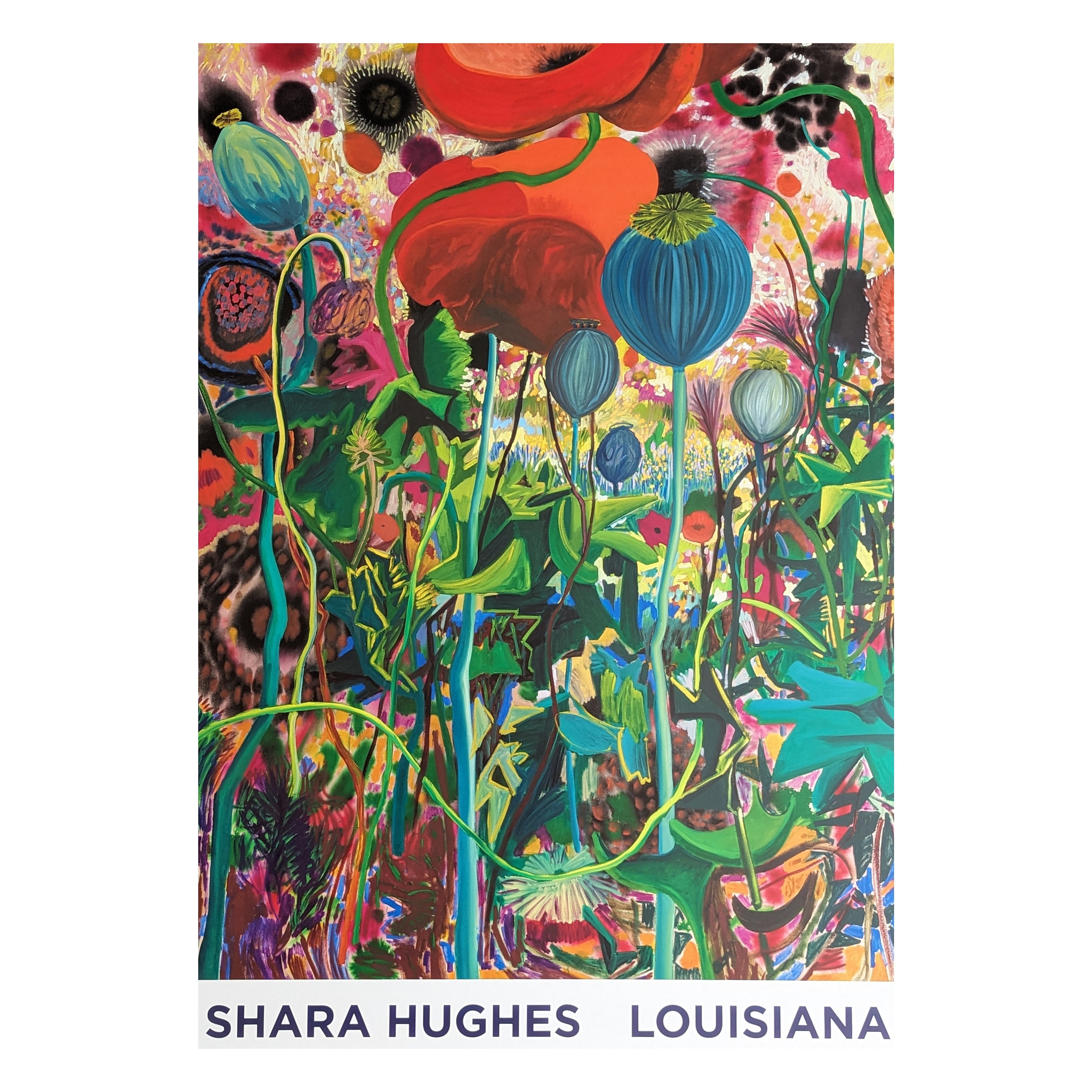 Shara Hughes Exhibition Poster Pop 2021 - Etsy