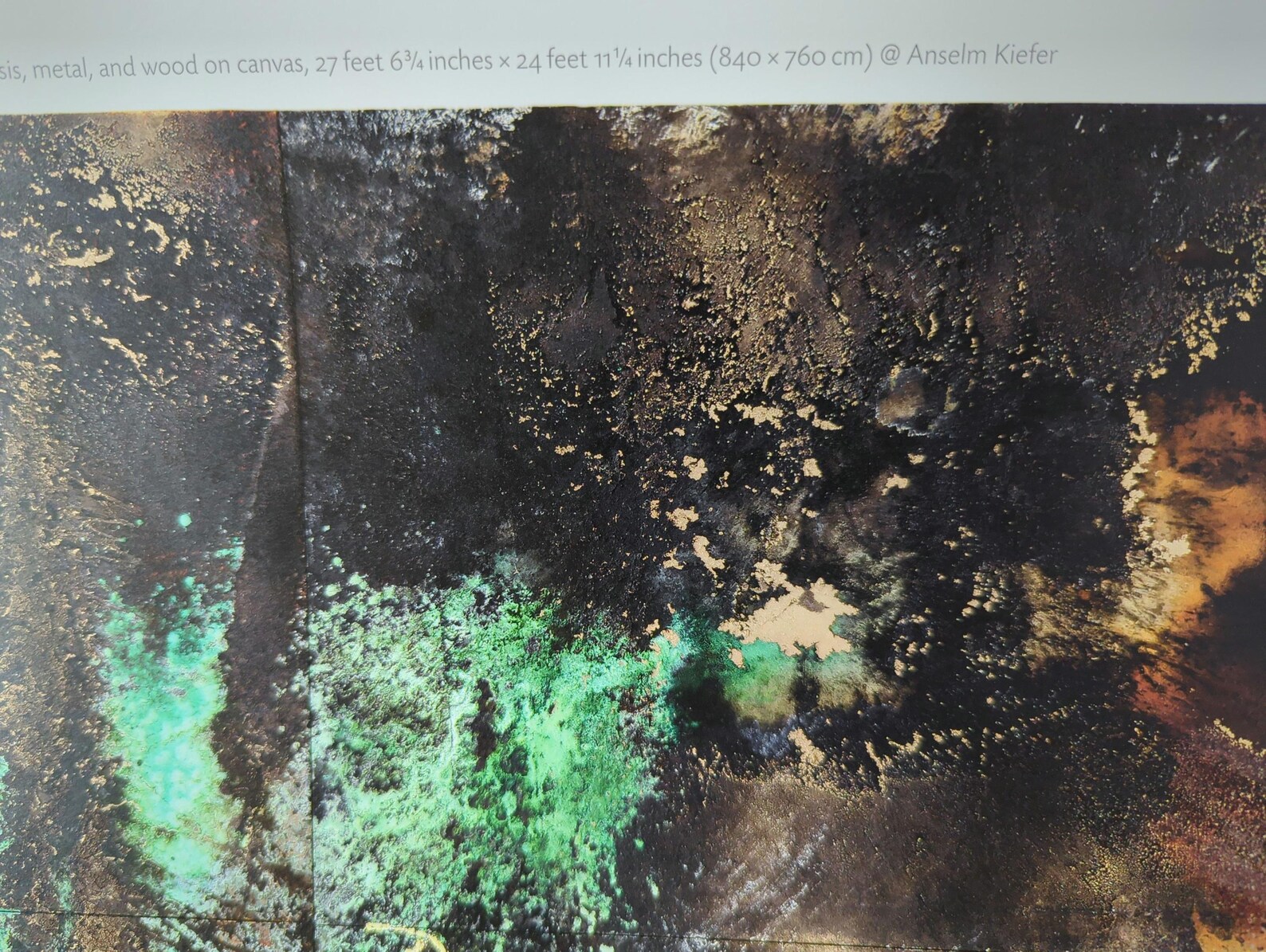Anselm Kiefer Original Exhibition Poster Exodus 2022 - Etsy