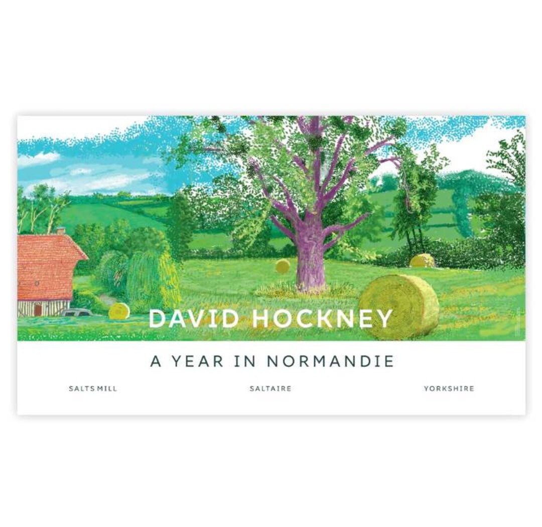David Hockney Original Exhibition Poster A Year in Normandie - Etsy