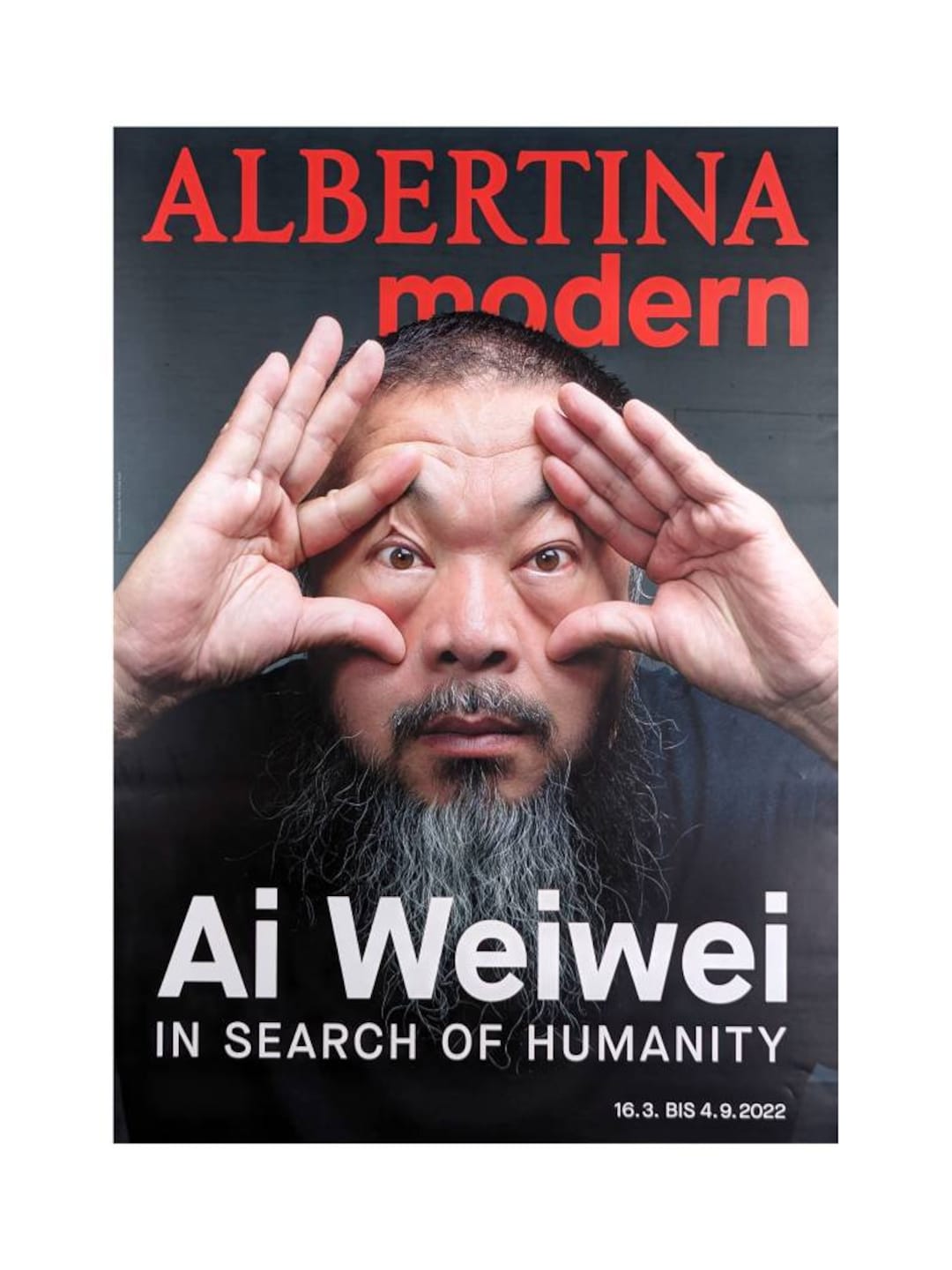 Ai Weiwei Original Exhibition Poster in Search of Humanity - Etsy