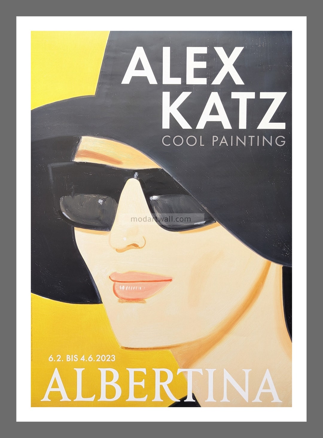 Alex Katz Original Exhibition Poster Fine Art Wall Print Wall Art Decor ...