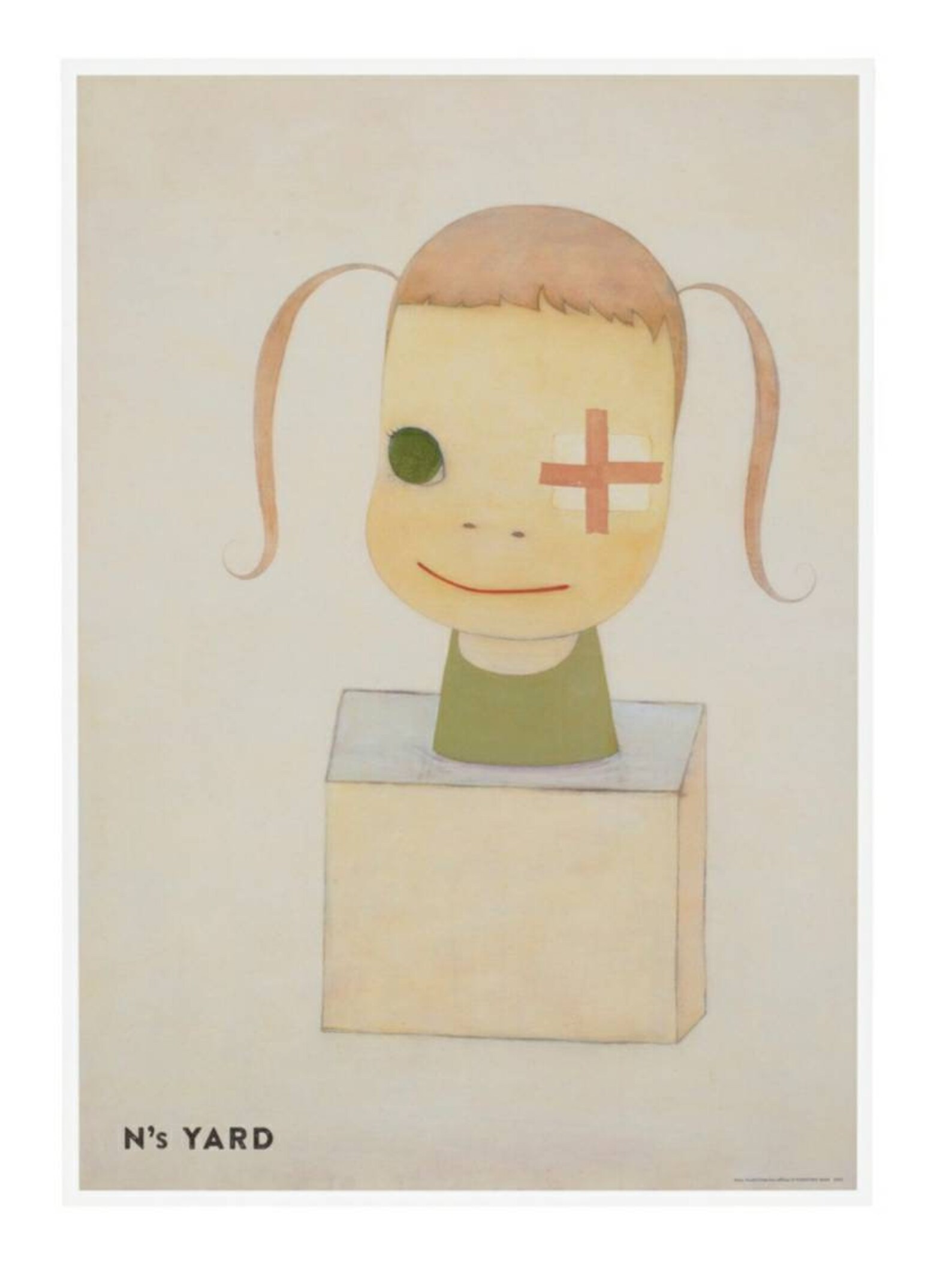 Yoshitomo Nara poster set of 3 original and authentic poster | Etsy