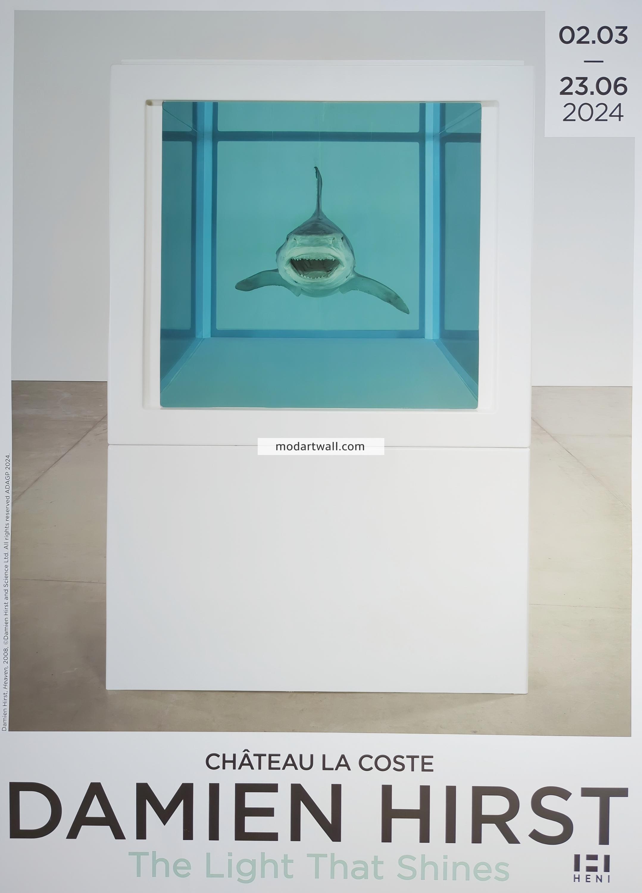 Damien Hirst Original Exhibition Poster Fine Art Wall Print Wall Art ...