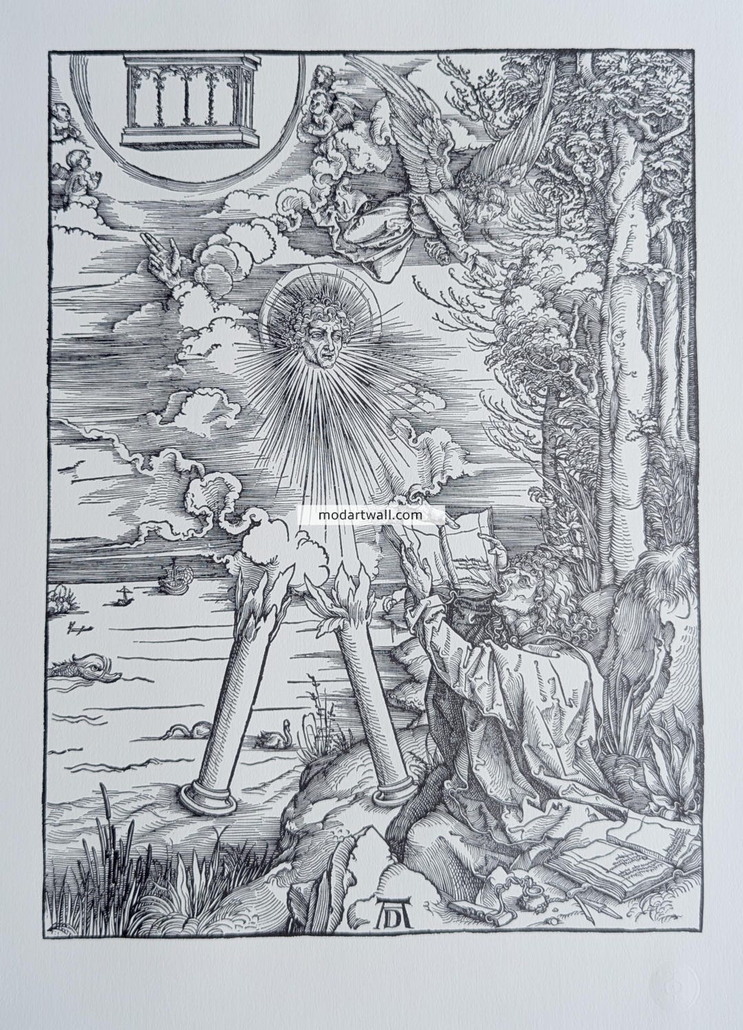 Albrecht Durer Vintage Lithograph - the Apocalypse Renaissance Wall Art ...