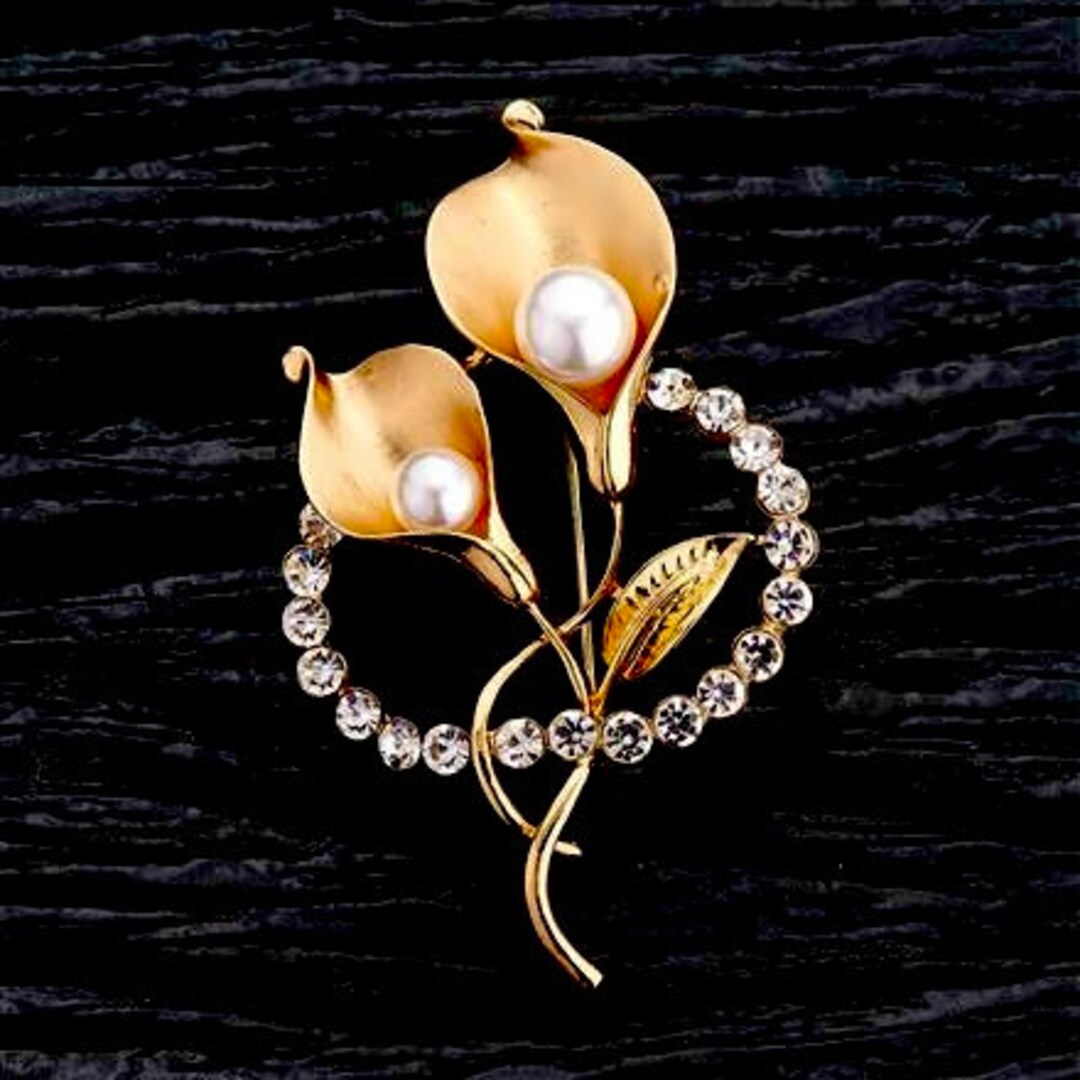 Brouch Women Brooch Pin Flower Brooch Ladies Brooch Suit Scarf Buckle ...