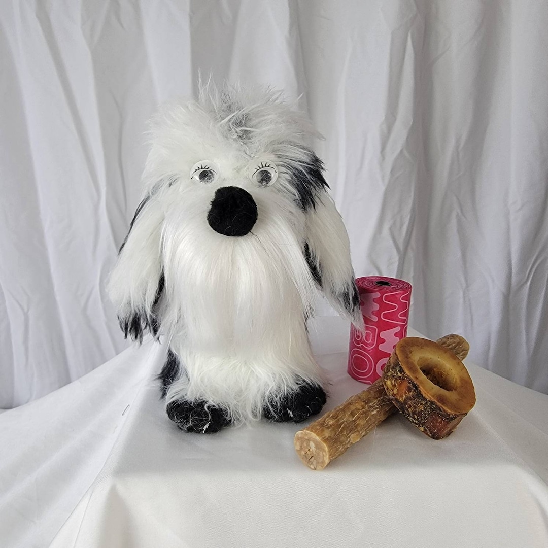 Fluffy Gnome Dog, Doggie Gnomes, Dalmatian, Black and White Dog, Mini ...