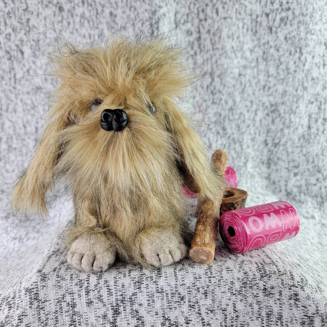 Fluffy Gnome Dog, Doggie Gnomes, Mini-dog, Hand Crafted - Etsy