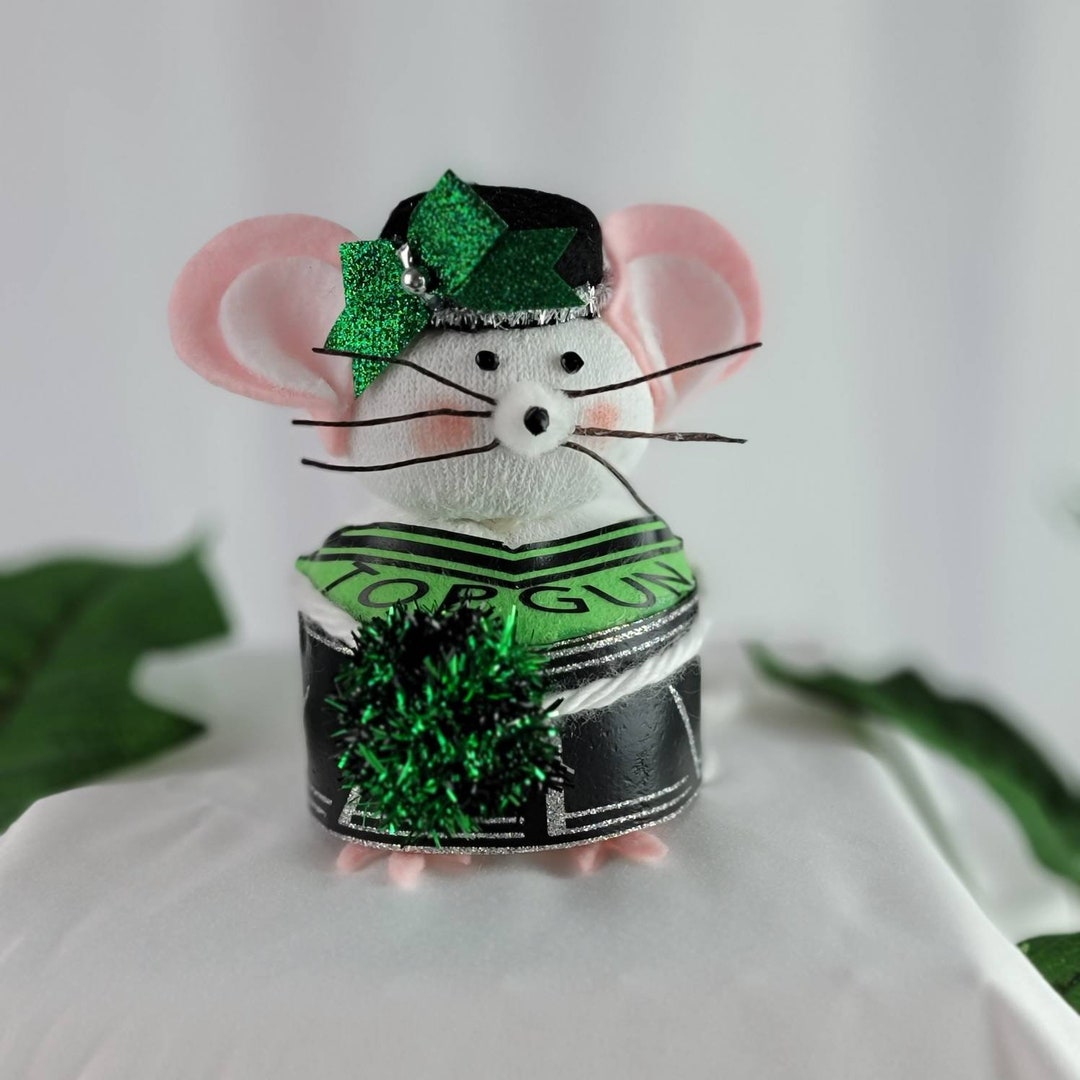 Cheerleader Sock Mouse, Cheering Mouse, Cheer Gifts, School Cheerleader ...