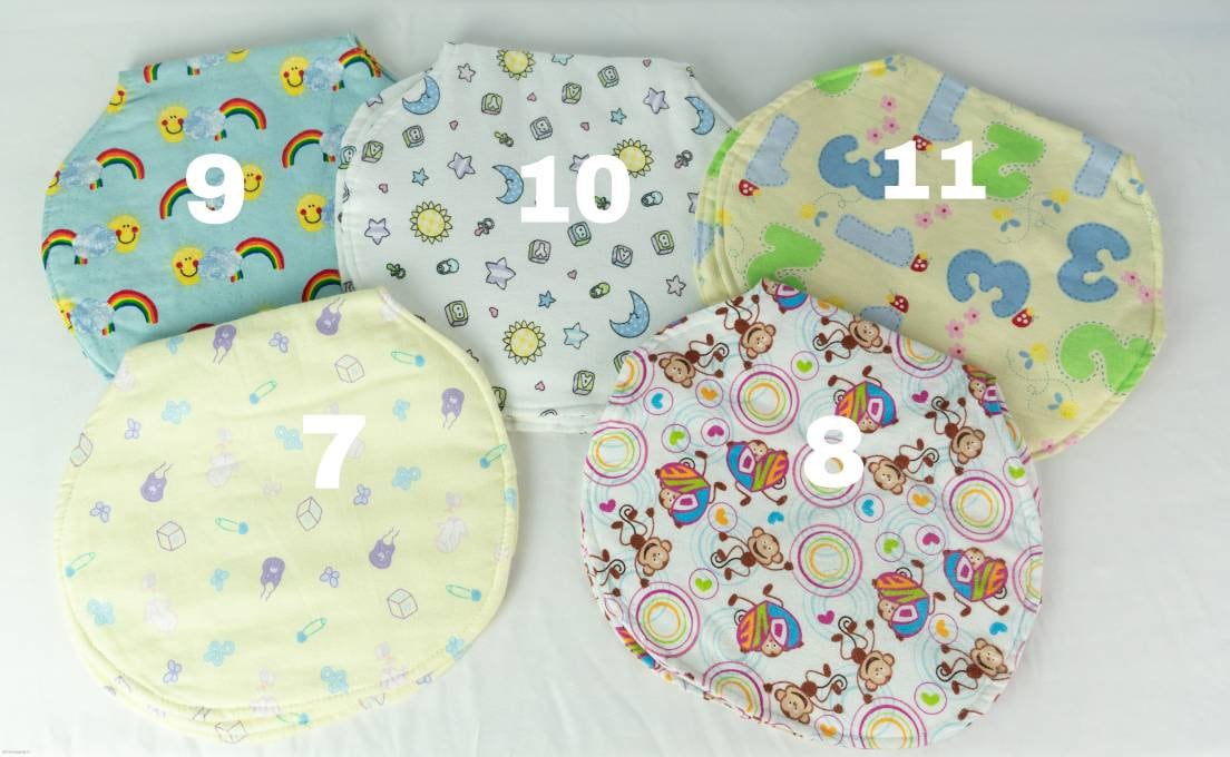 Baby Burp Cloth Baby Burpers Soft Flannel Shoulder Cloths - Etsy