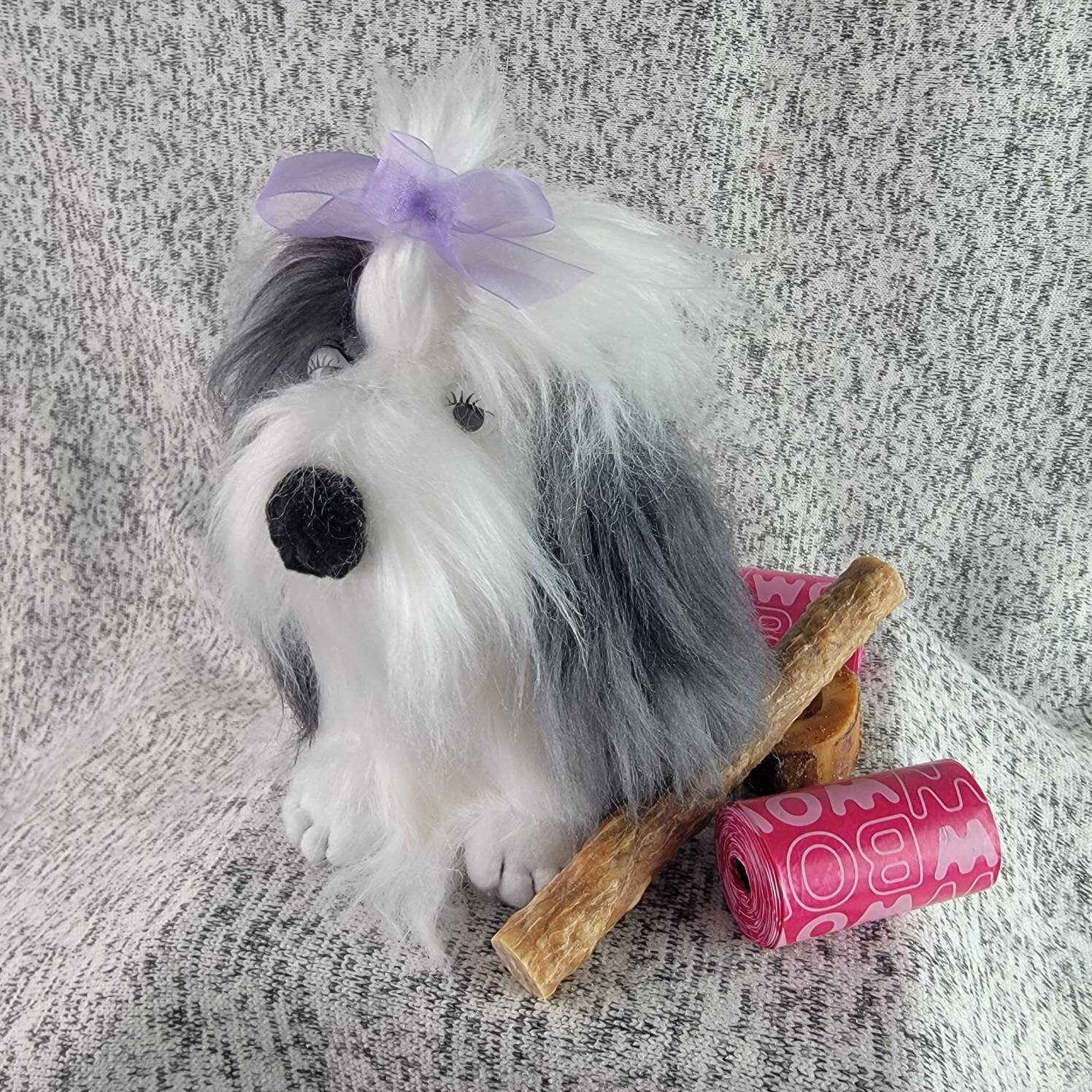 Fluffy Gnome Dog Doggie Gnomes Mini-dog Hand Crafted | Etsy