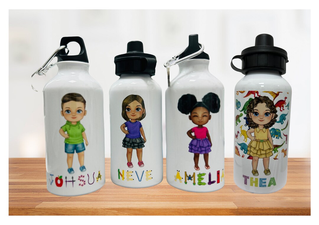 Personalised School Water Bottle | Personalised Nursery Water Bottle ...