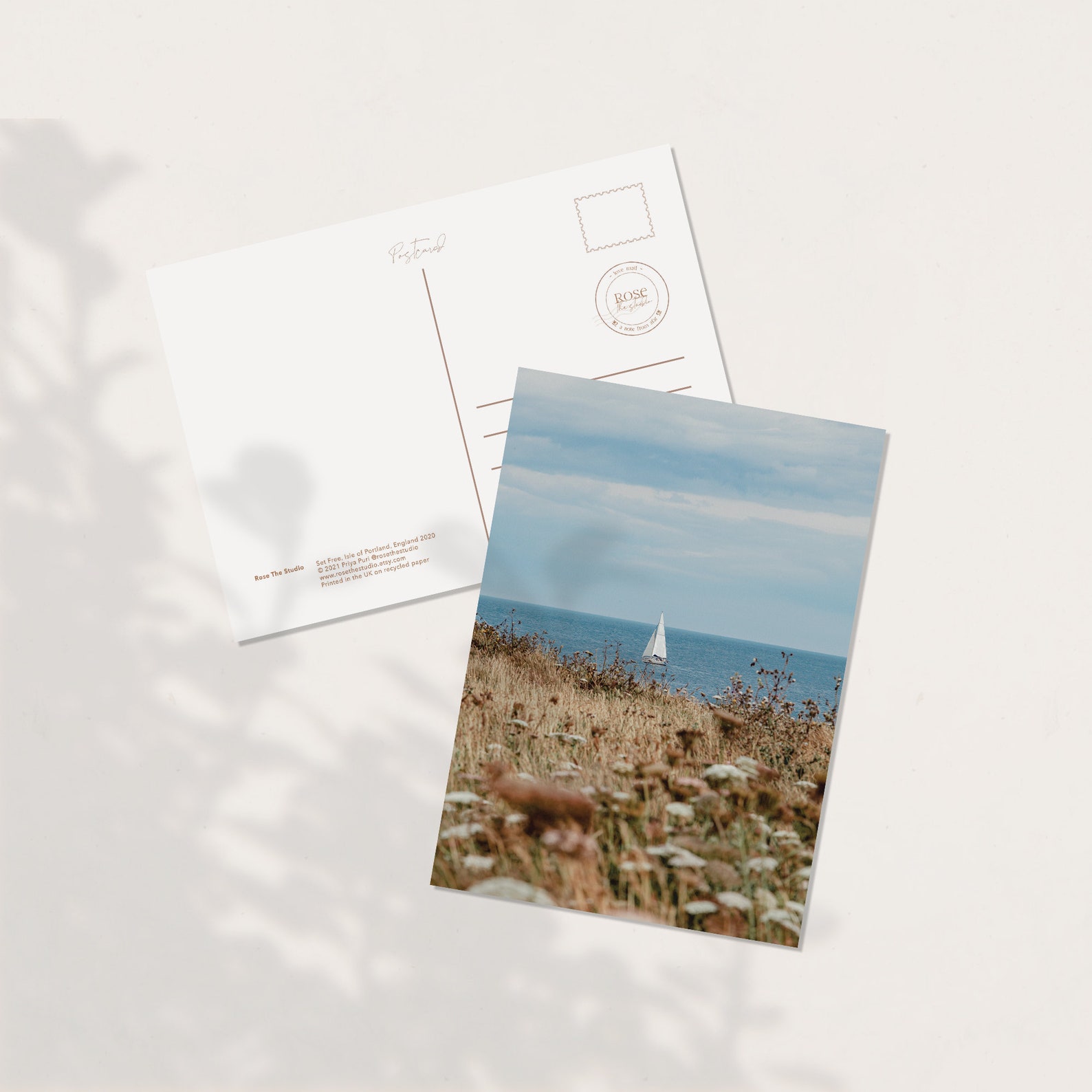 Ocean Postcards Set of 5 Watercolour Print Abstract Art in - Etsy