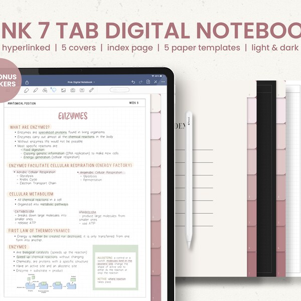 Cornell Notes Onenote Template - Etsy