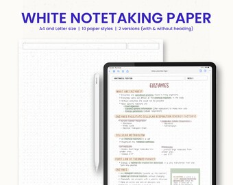 20 Neutral Colors Digital Note Taking Templates Printable | Etsy