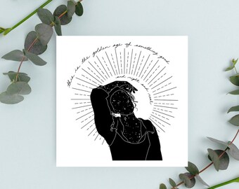 Grace Line Poster - Etsy