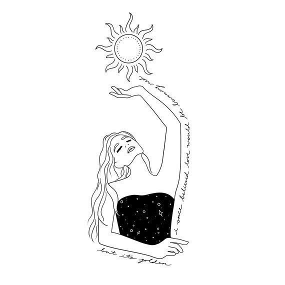 Daylight Art Digital Download Printable Digital Illustration - Etsy