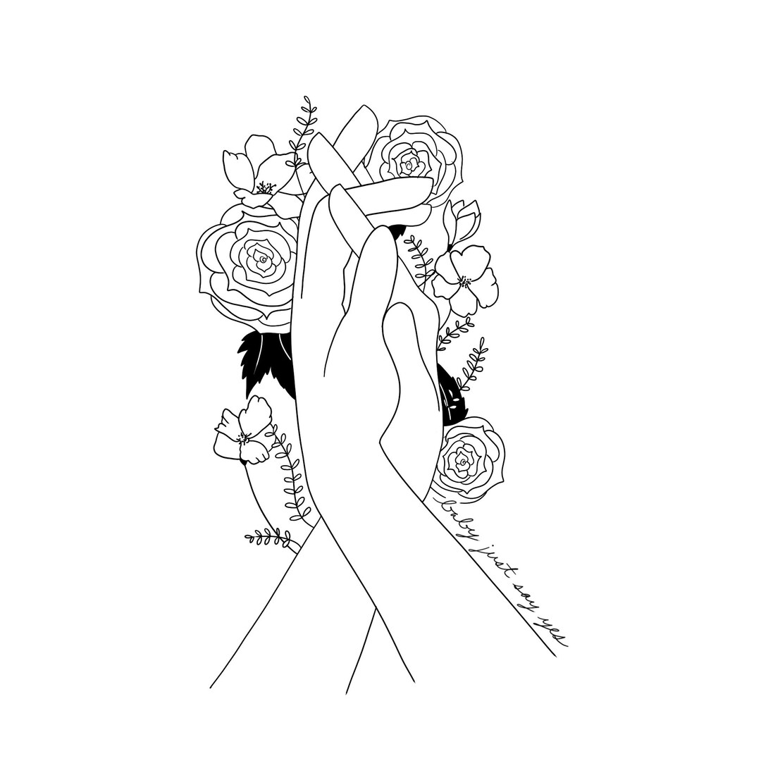 Love Story Art Digital Download Printable Digital Illustration Taylor ...