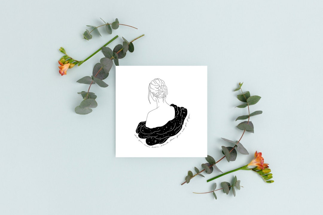 Right Where You Left Me Art Print | Wall Art | Digital Illustration ...