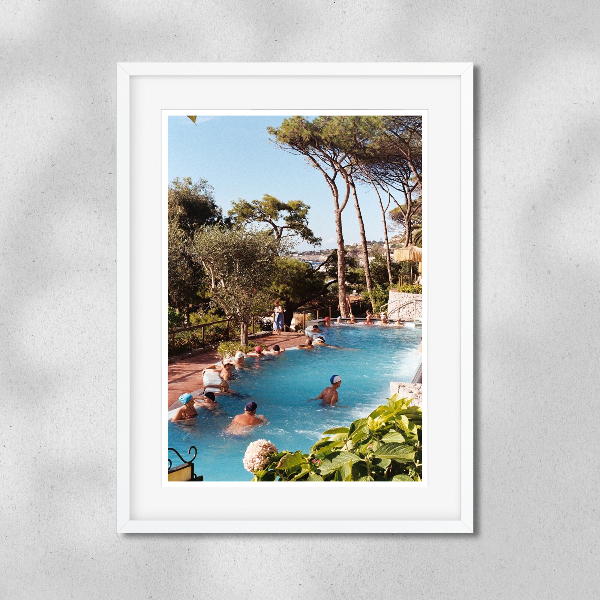 Film Photography Print - Pool Side - A4 - Etsy