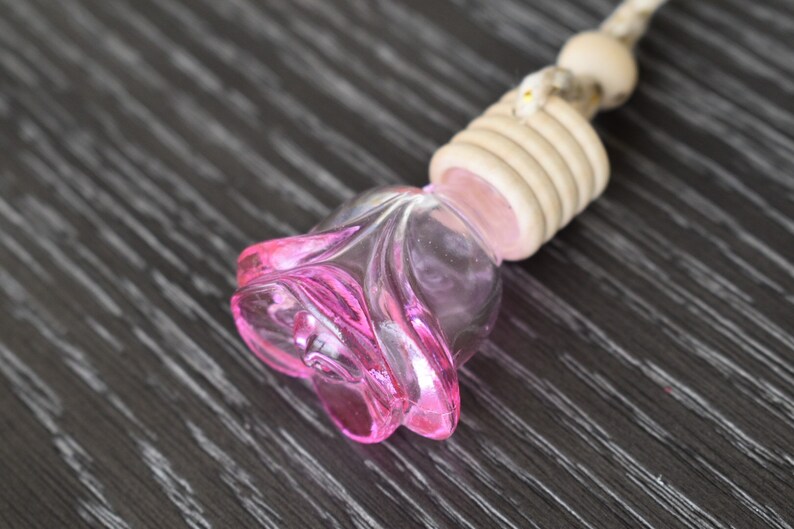Hanging Car Diffuser Rose Shaped Mini Diffuser Essential - Etsy