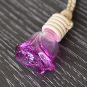 Hanging Car Diffuser, Rose Shaped, Mini Diffuser, Essential Oil ...