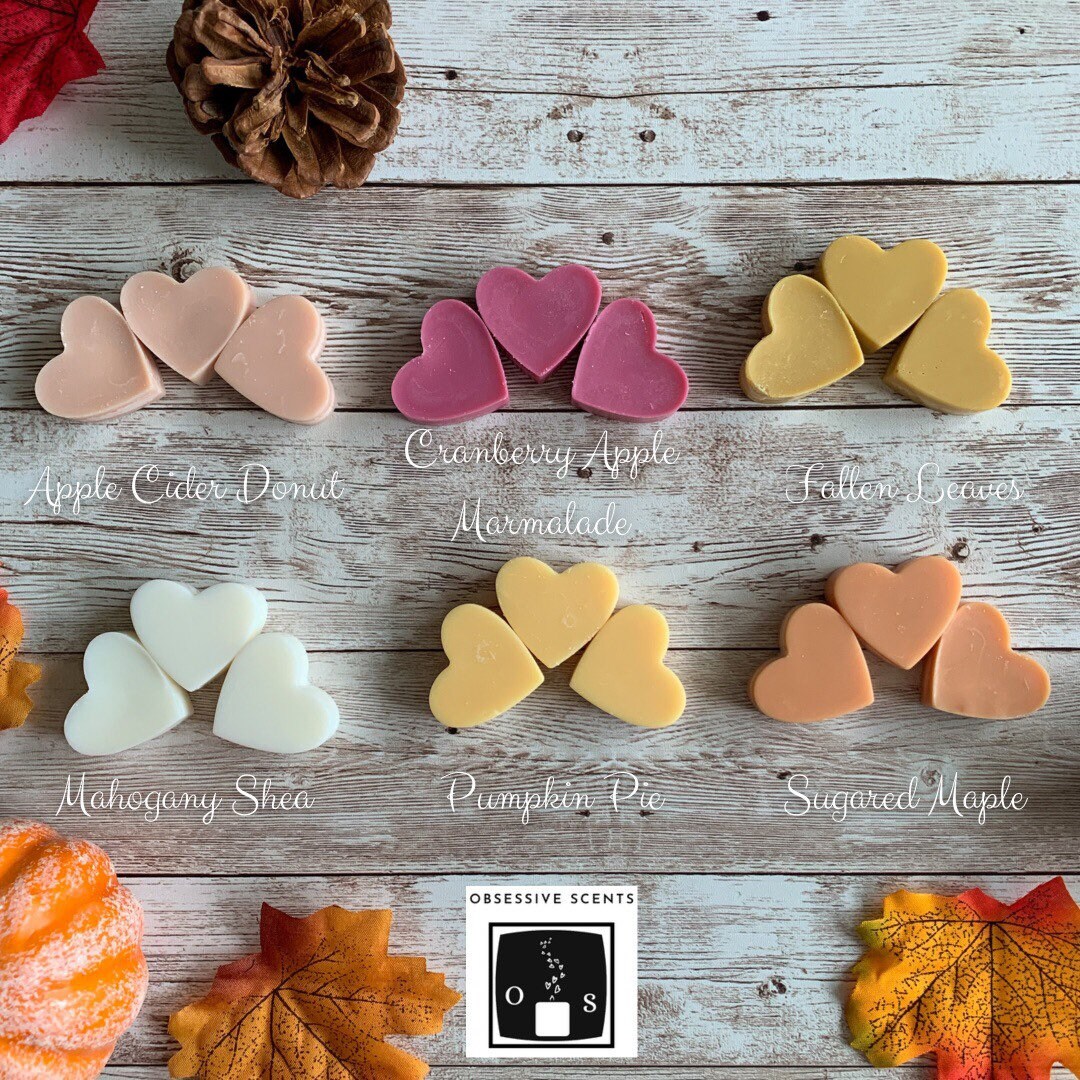 Fall Scented Wax Melts Sampler Highly Scented Melt Eco - Etsy