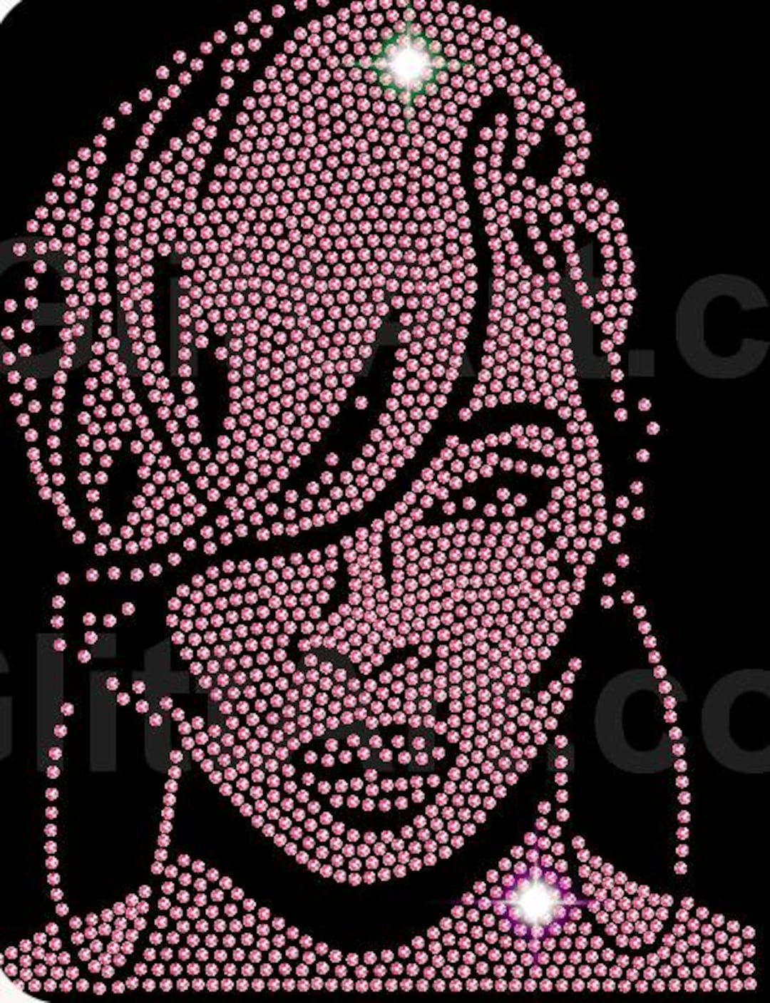 Rhinestone T-shirt, Custom Bling T-shirts - Etsy