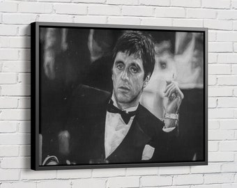 Scarface Canvas Art - Etsy