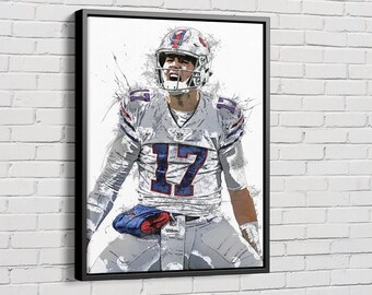 Josh Allen Art Print | Etsy