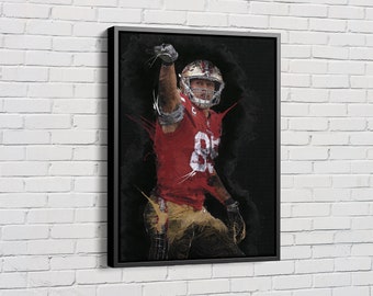 George Kittle Art Print - Etsy