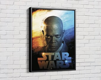 Mace Windu Poster - Etsy