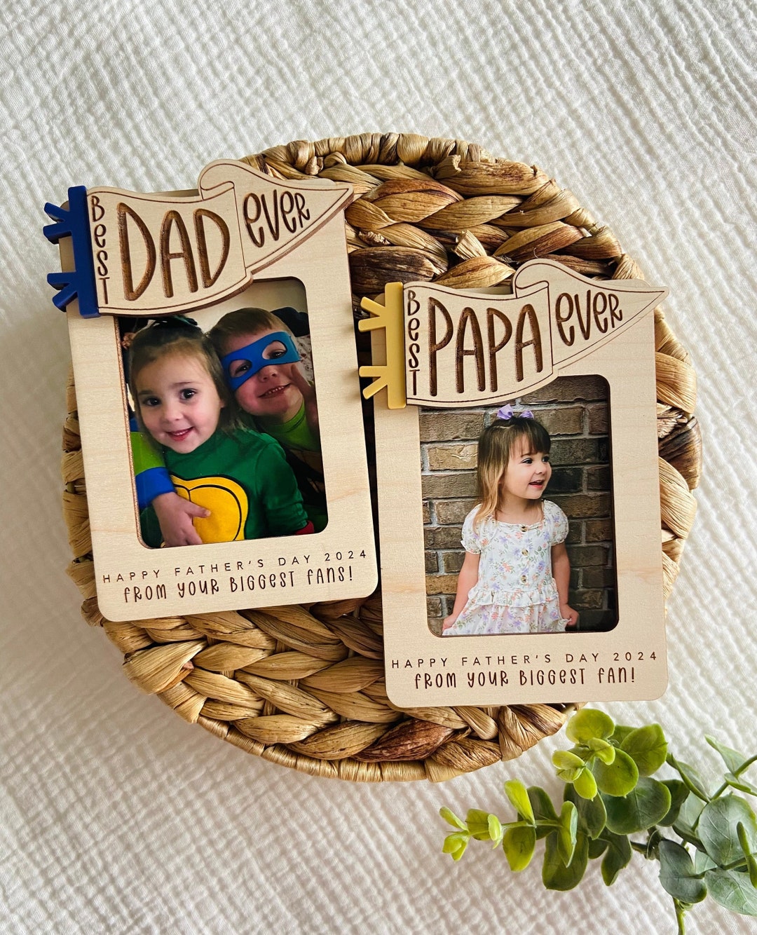 Father's Day Photo Frame, Magnetic Photo Frame, Father's Day Photo Gift ...