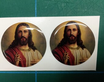 Jesus Car Decal - Etsy