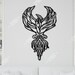 Phoenix Wood Wall Decor, Fenix Wall Art, Mythological Sign, Symbol of ...