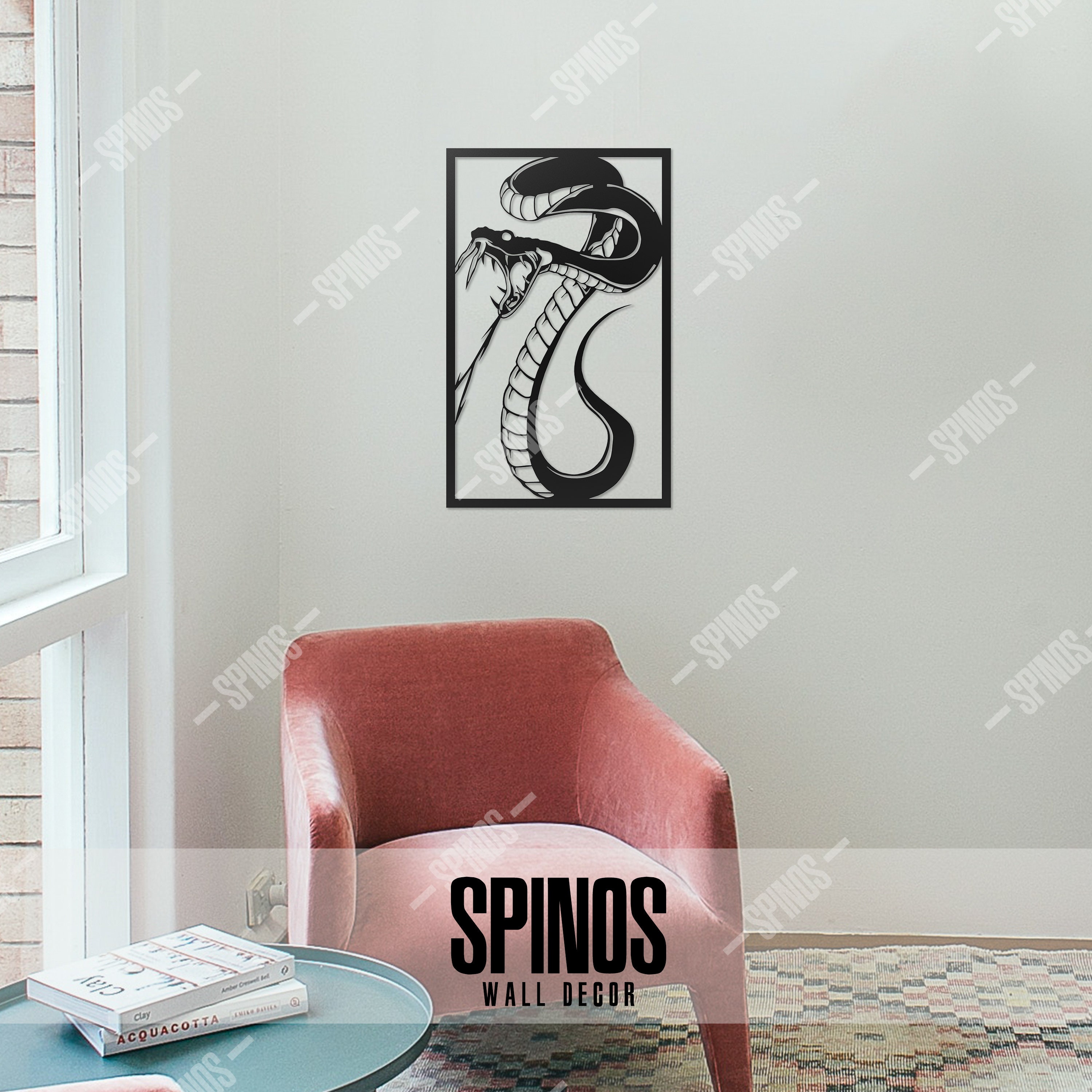 Snake Wood Wall Decor Viper Wall Art Serpent Sign | Etsy