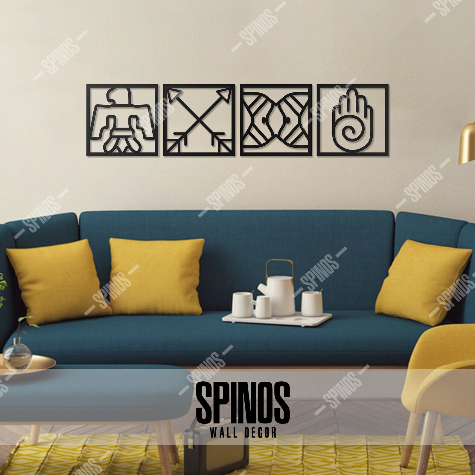 Native American Wood Wall Decor Amerindian Symbols - Etsy