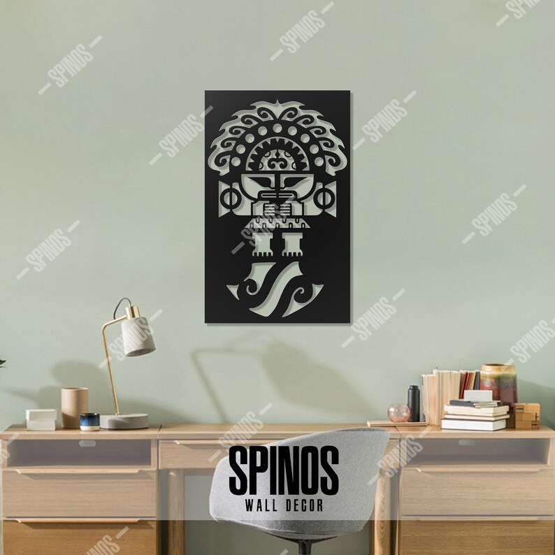 Tumi Wood Wall Decor Inca Wall Art Healing God Wall Sign - Etsy