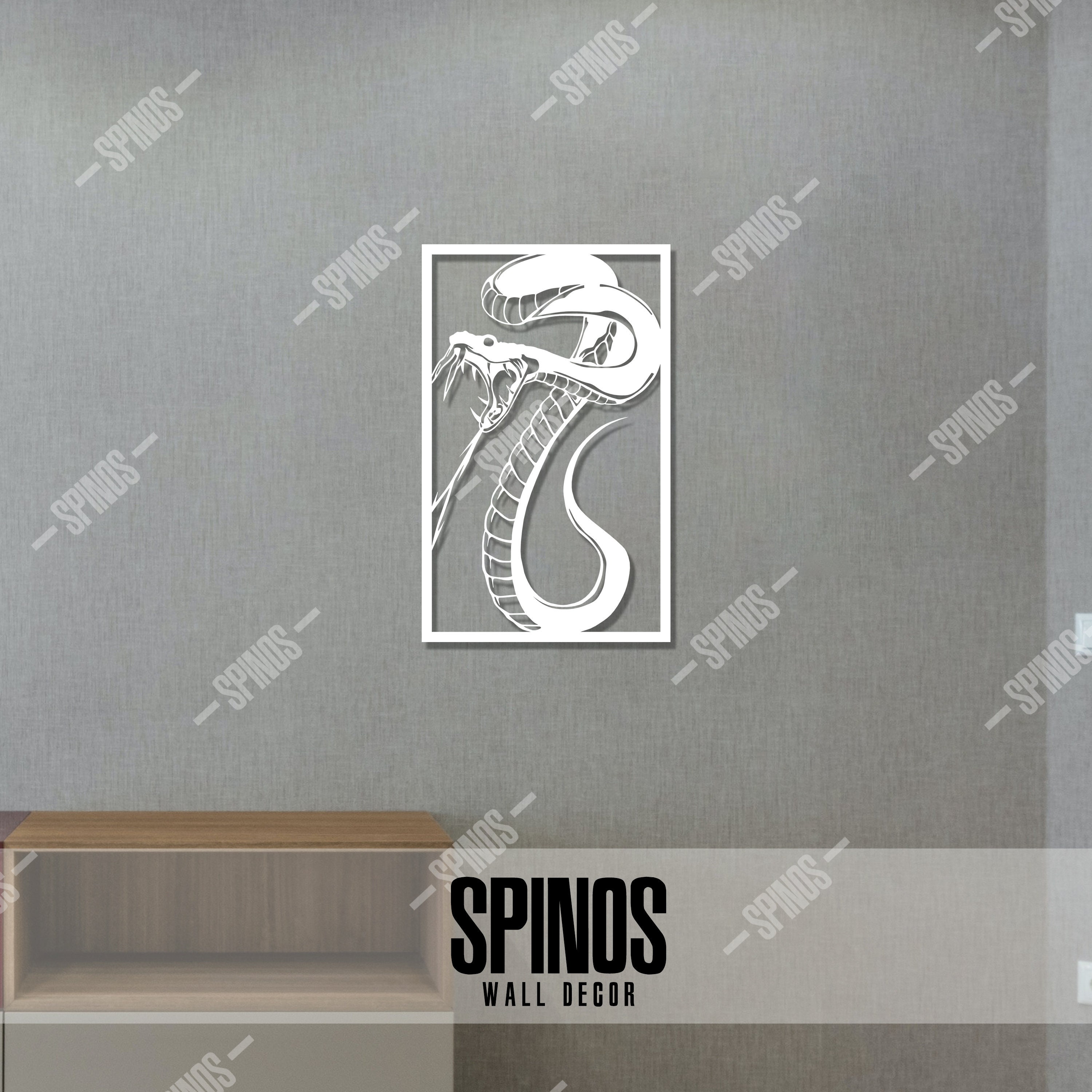 Snake Wood Wall Decor Viper Wall Art Serpent Sign | Etsy