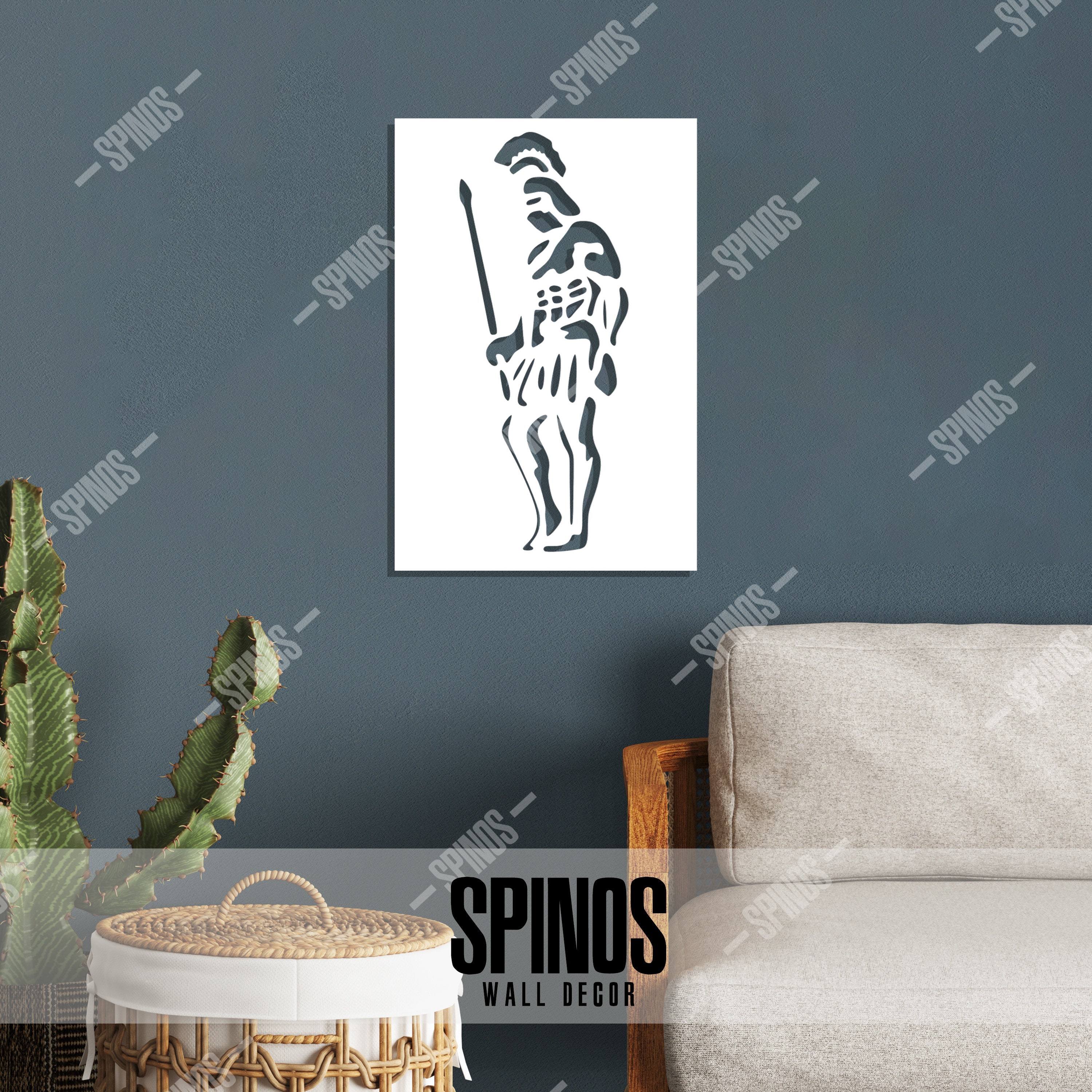 Ares Wood Wall Decor Greek Mythology Wall Art Mythical Sign - Etsy