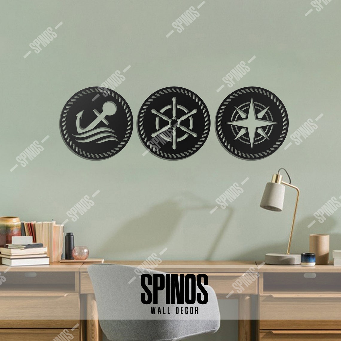 Sailor Wall Art Seaman Wall Decor Pirate Symbols Nursery - Etsy
