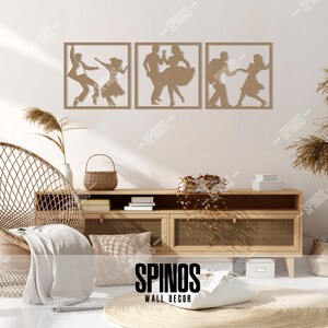 Swing Dance Wood Wall Decor: Lindy Hop Art, 1920s Dancing - Etsy