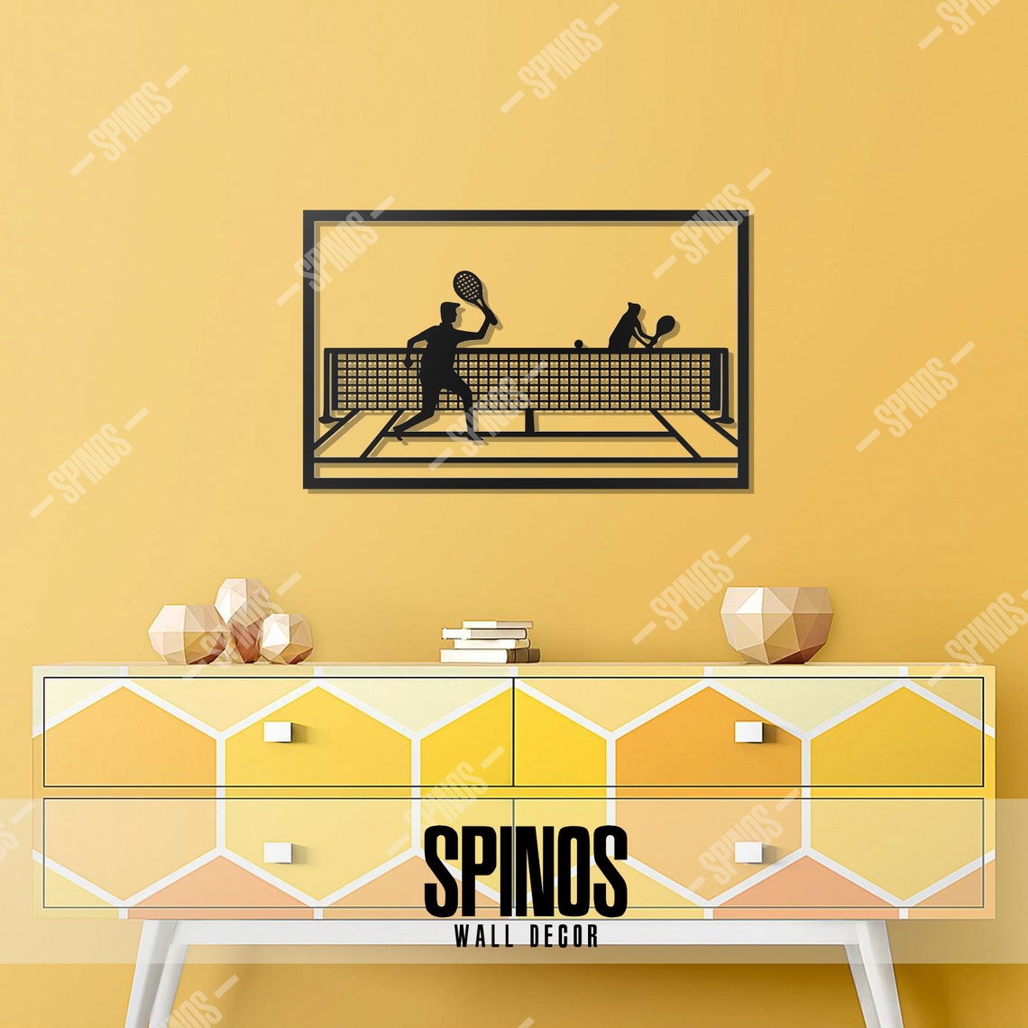 Tennis Wood Wall Art Tennis Players Wall Decor Sport Wall - Etsy