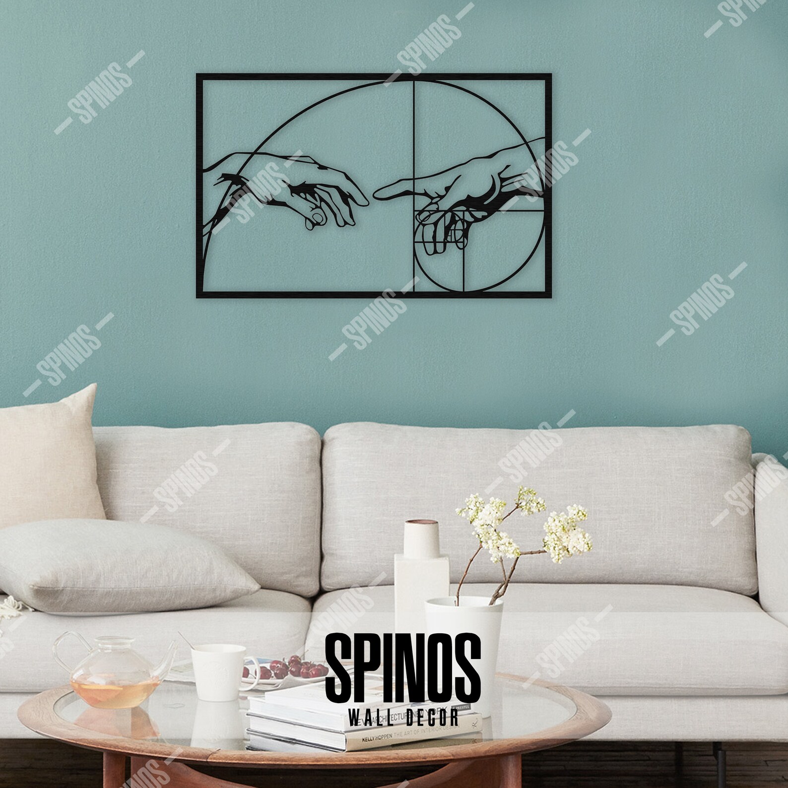 Creation of Adam Wood Wall Art: Renaissance Golden Ratio Decor - Etsy
