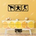 Karate Wood Wall Decor Karate Techniques Art Kick and Punch Sign 3 ...
