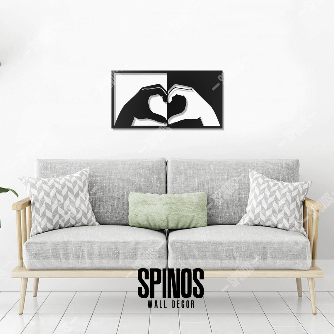 No Racism Wall Art Anti Racism Wall Decor Equality Wall | Etsy